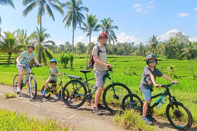 Bike ride in the rice fields, Bali countryside - Introduction