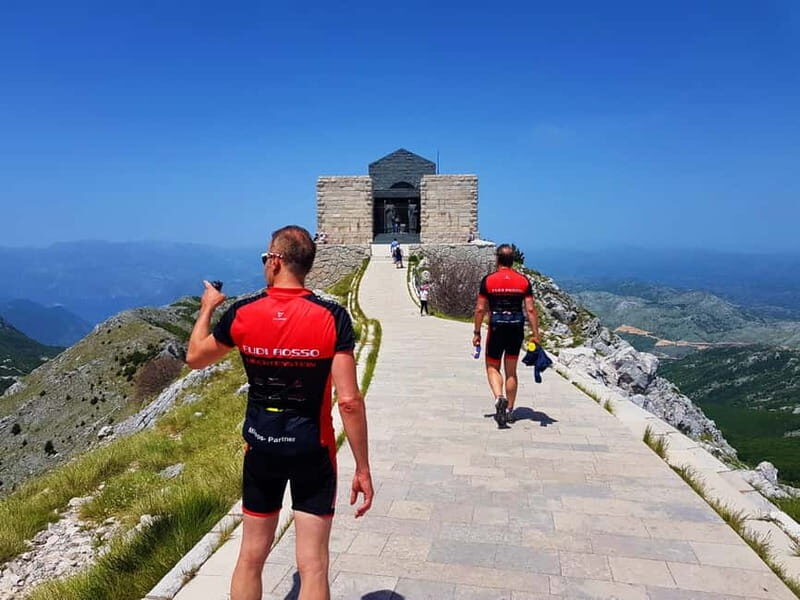 Bike tour - Downhill from Njegos Mausoleum to Kotor bay - Key Points