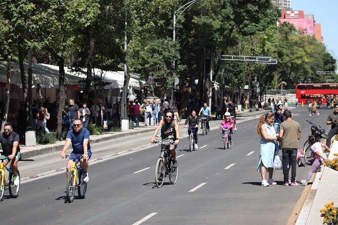 Bike Tour Reforma Chapultepec Cable Car and Ferris Wheel - Exploring Paseo de la Reforma: Landmarks in Motion