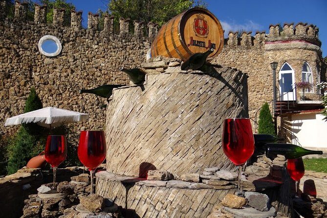 Biking a Guinness Book Winery - Wine tasting and local delicacies
