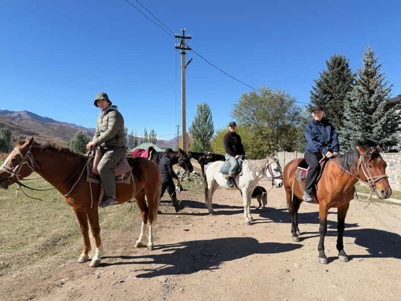 Bishkek: Arashan Mountains Horseback Riding Tour - Key Points