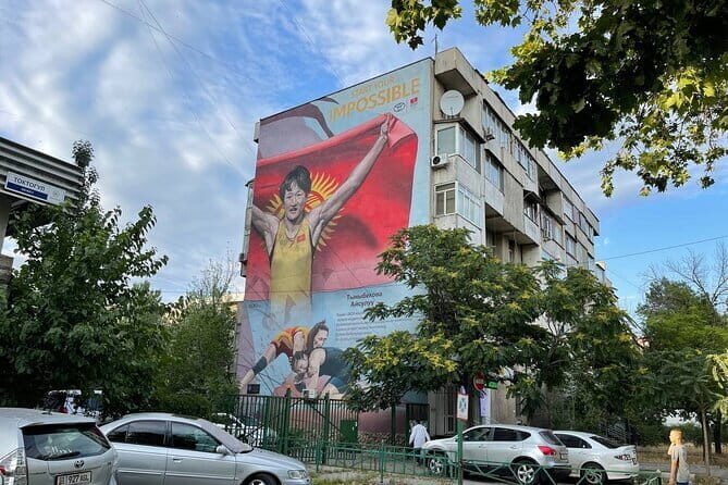 Bishkek Street Murals , Mosaics Arts and Kyrgyz Nomadic History - The Value of the Tour
