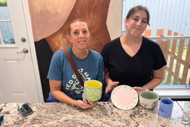 Bisque Glazing Workshop in Texas - Learning the Techniques