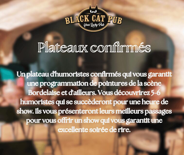 Black Cat Comedy Club - Key Points