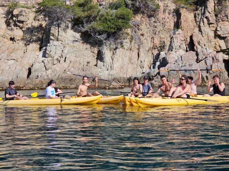 Blanes: Kayak and Snorkel Tour with Guide - Key Points