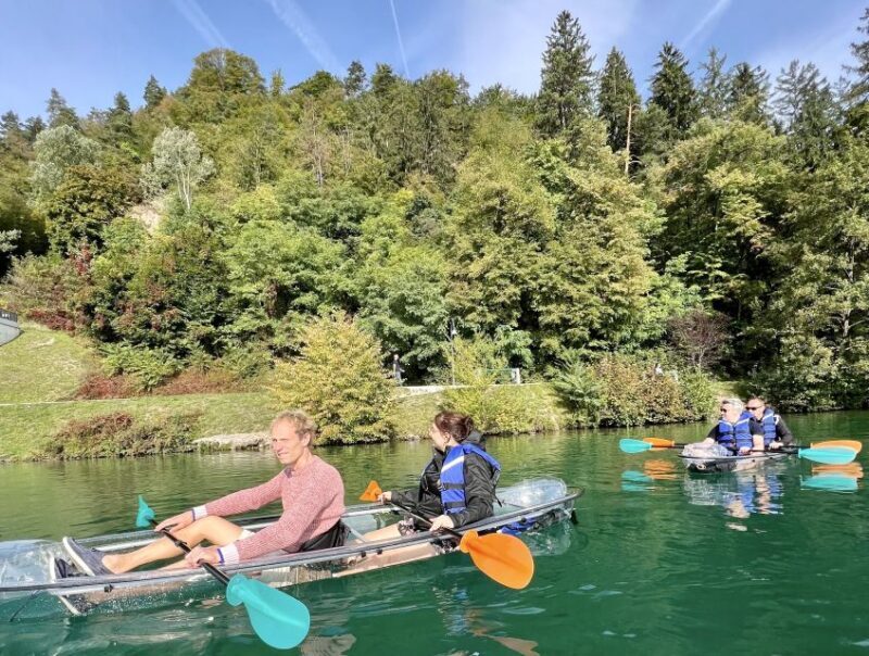 Bled: Guided Kayaking Tour in a Transparent Kayak - An In-Depth Look at the Kayaking Experience