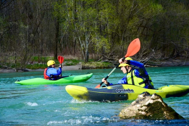 Bled: kayaking course on the river Sava - Key Points