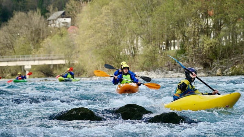 Bled: kayaking trip on the river Sava - An Overview of the Experience