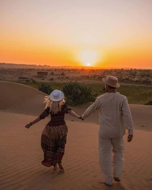 Blissful Half Day Sunset Camel Safari with Musical Evening - The Value Proposition