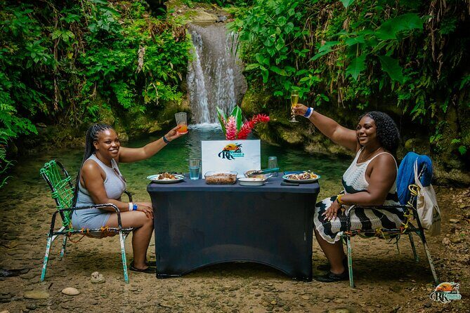 Blue Heaven Falls & River Dining Experience + Photoshoot - The Journey to Ocho Rios and St. Ann Bay