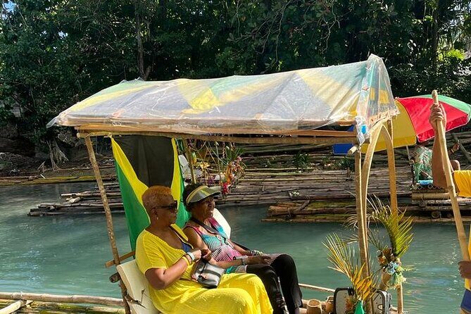 Blue Hole and Bamboo River Rafting in Ocho Rios Jamaica. - Exploring the Blue Hole: A Natural Waterfall Adventure