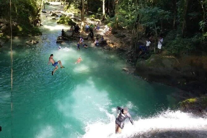 Blue Hole And Konoko Falls Combo Tour From Falmouth - FAQ