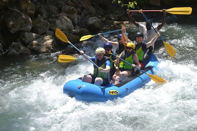 Blue Hole And River Rapids Adventure - Key Points