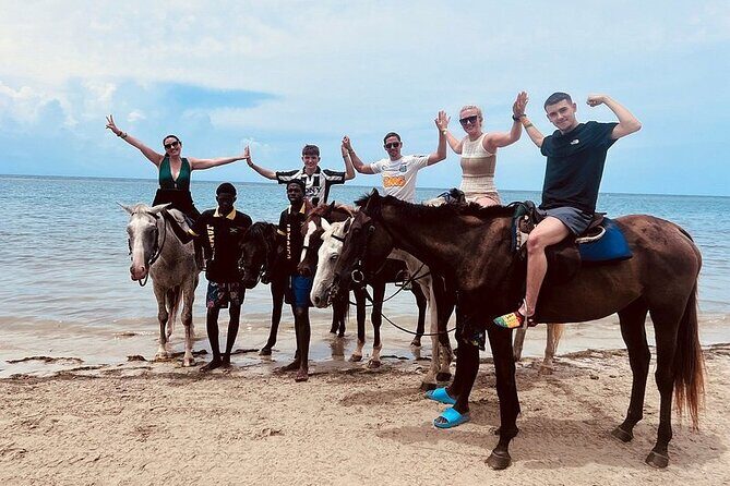 Blue Hole, Horseride with Swim and Bamboo Rafting Ocho Rios - Key Points