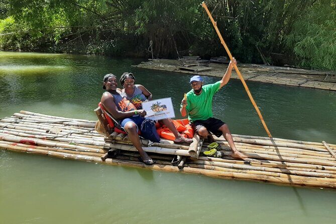 Blue Hole, Secret Falls and Bamboo Rafting Private Tour - The Sum Up