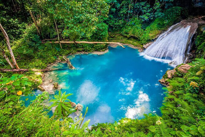 Blue Hole Waterfall, Bamboo River Rafting and ATV Tour Ocho Rios - Key Points