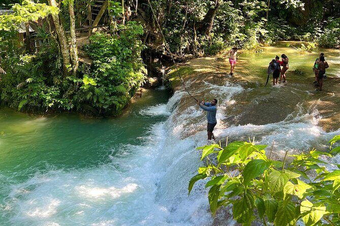 Blue Hole Waterfalls and Bamboo Rafting with Transportation - FAQ