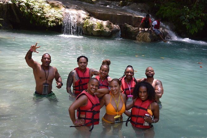 Blue Hole Waterfalls + Bamboo River Rafting Tour from Ocho Rios - Introduction