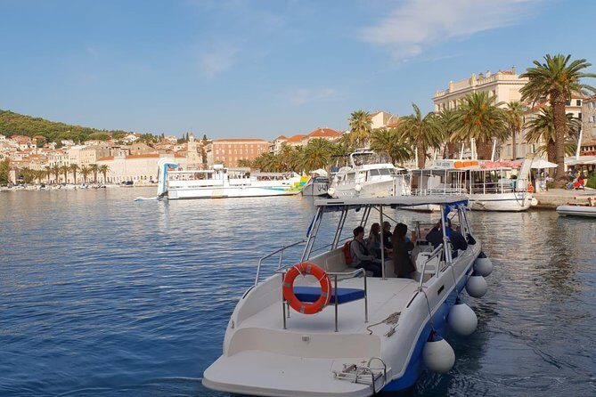 Blue Lagoon and Trogir town - half day speed boat tour - Key Points
