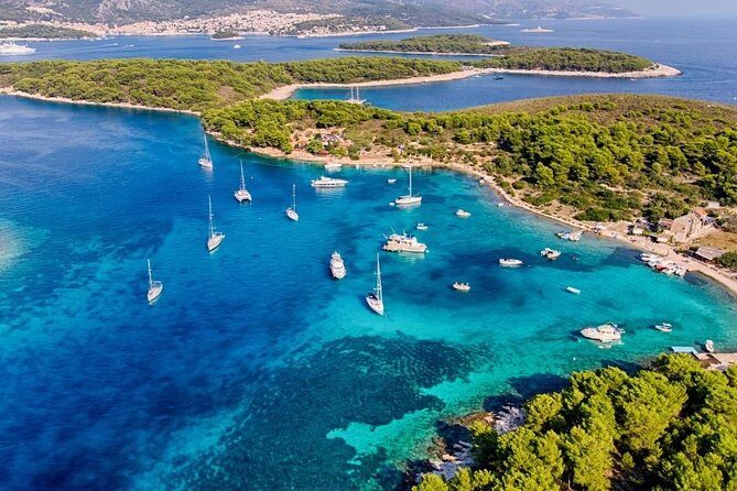 Blue Lagoon, Hvar and Pakleni Islands full day Private Boat Tour - Setting Out: From Split to the Islands