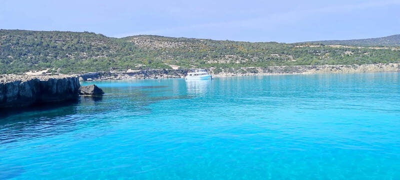 Blue Lagoon Latchi,Paphos,day trip,coach boat+waterslide. - Key Points