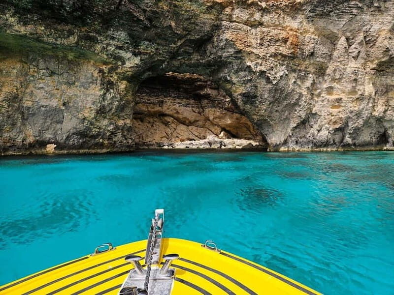 Blue Lagoon Malta: Crystal Lagoon, & Caves Private Speedboat - Key Points