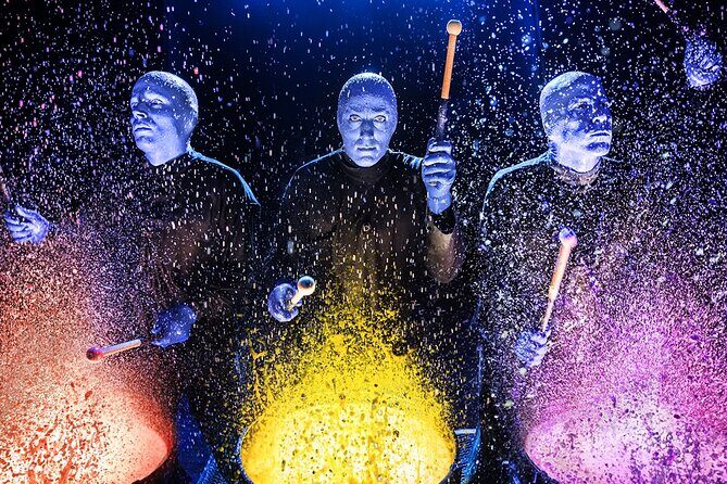 Blue Man Group VIP Experience at the Luxor Hotel and Casino - What to Expect from the Blue Man Group VIP Experience