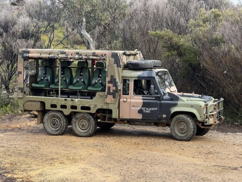 Blue Mountains 90 Minute Army Truck Adventures - Easy Access and Convenient Logistics