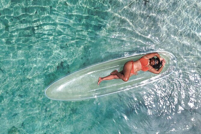 Blue Ocean Clear Kayak Photoshoot in Jamaica - Key Points