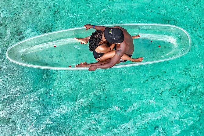 Blue Ocean Clear Kayak Photoshoot in Jamaica - What to Expect During Your Kayak Photoshoot