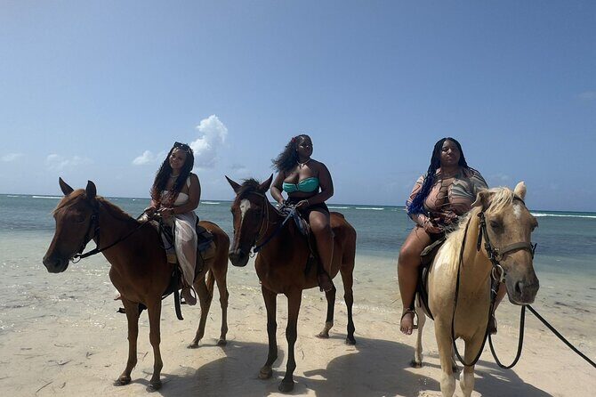 Bluehole, Horseback Riding and Souvenir Shopping from Montego Bay - Key Points