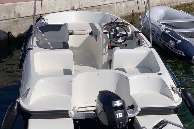 Bluemarine.me license free Bayliner Element E5 rental - The Itinerary in Detail