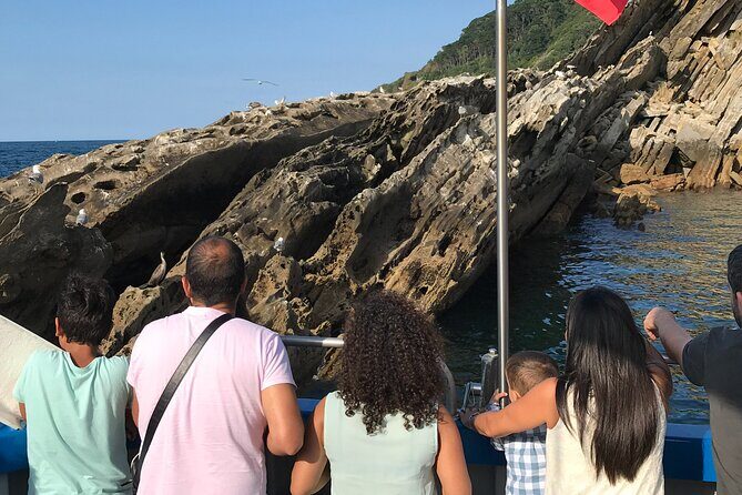 Boat by the Bay and Santa Clara Island in Donostia San Sebastian - Discovering the Bay and Santa Clara Island