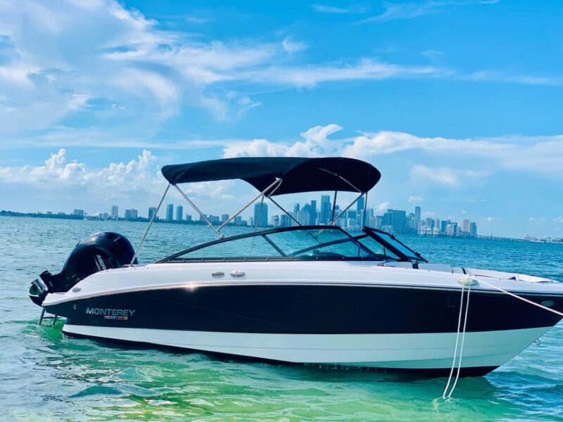 Boat Rental with Captain in Miami Beach - up to 6 people - The Itinerary and What to Expect