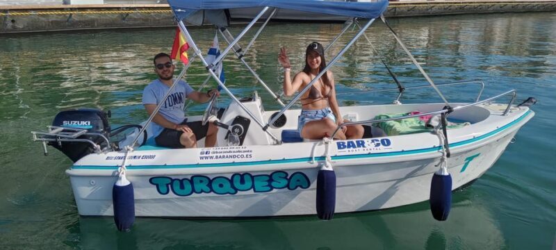 Boat rental without certification - Key Points