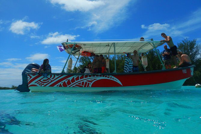 Boat tour 1/2 day Excursion in the lagoon of Moorea - An In-Depth Look at the Lagoon Excursion in Moorea