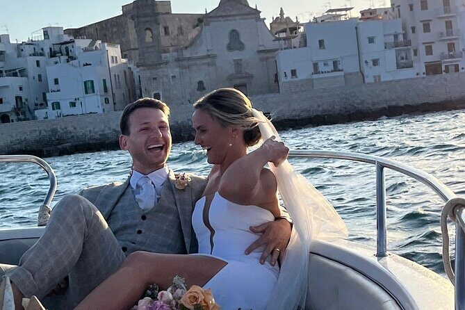 Boat tour from Monopoli to the caves of Polignano a Mare - The Swim Stop and Aperitif