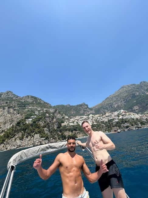 Boat Tour Positano - Capri - Discovering the Amalfi Coast by Boat