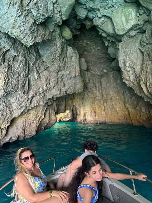 Boat Tour Positano - Capri - A Stop at Li Galli and the Hidden Coves