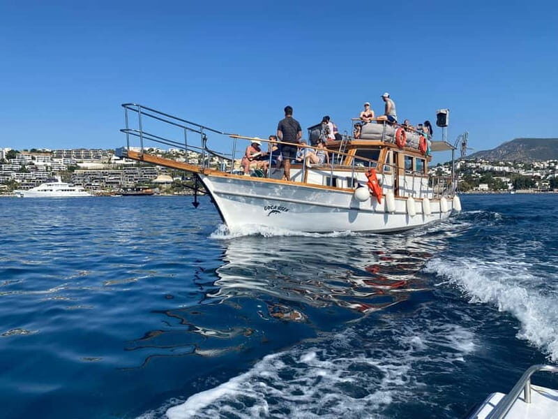 Bodrum boat trip starting from Gümbet beach - Key Points