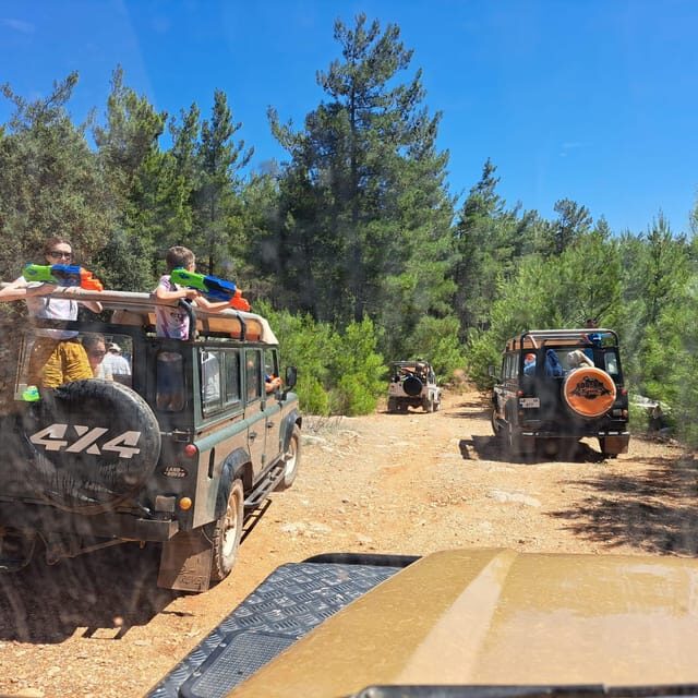 Bodrum Jeep Safari with Lunch and Water Wars - Key Points