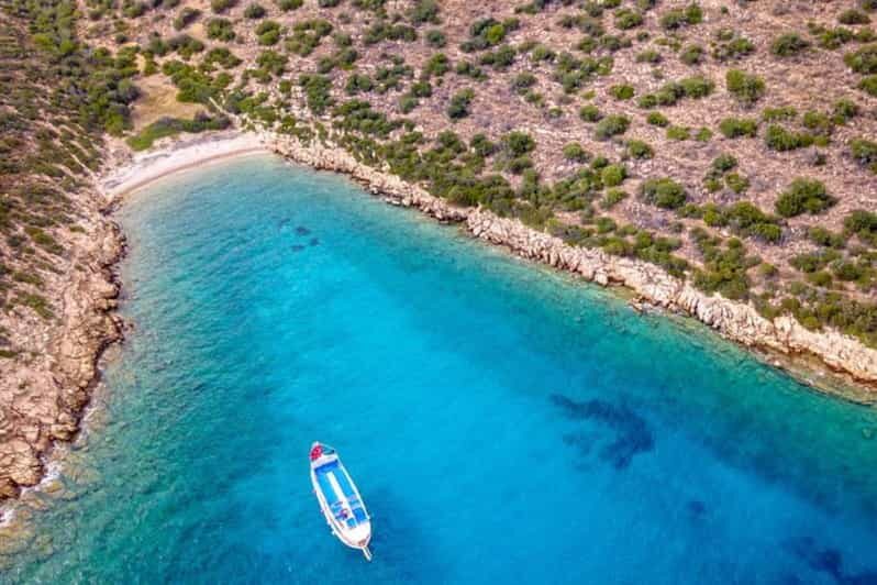 Bodrum Orak Island Boat Cruise with Lunch and Swimming - Key Points