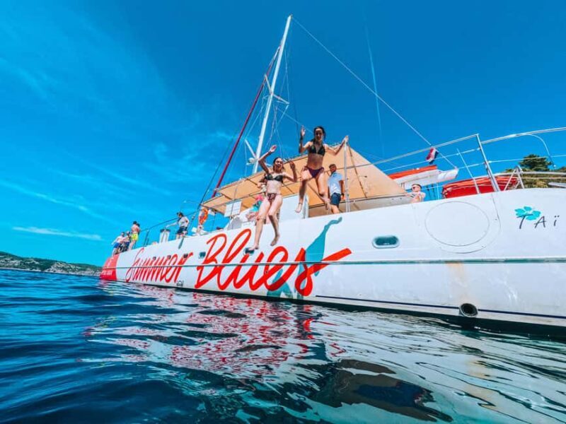 Bol: Catamaran Cruise with Lunch, Drinks, and Swim Stops - FAQ
