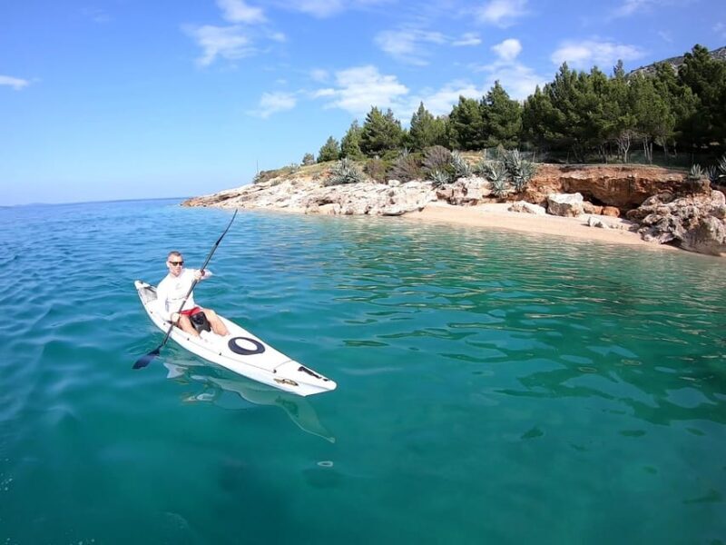 Bol: Zlatni Rat Beach Kayak Tour with Snorkeling - The Itinerary Explored