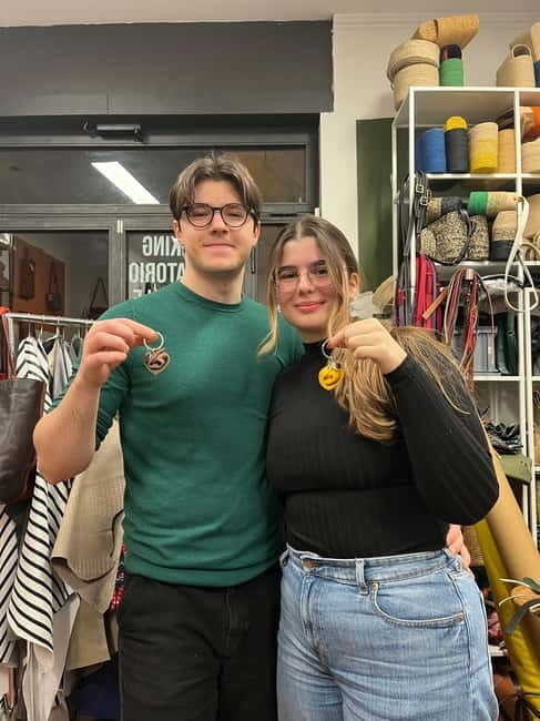 Bologna: Create Your Own Keychain Tortellino - An In-Depth Look at the Tortellino Leather Workshop