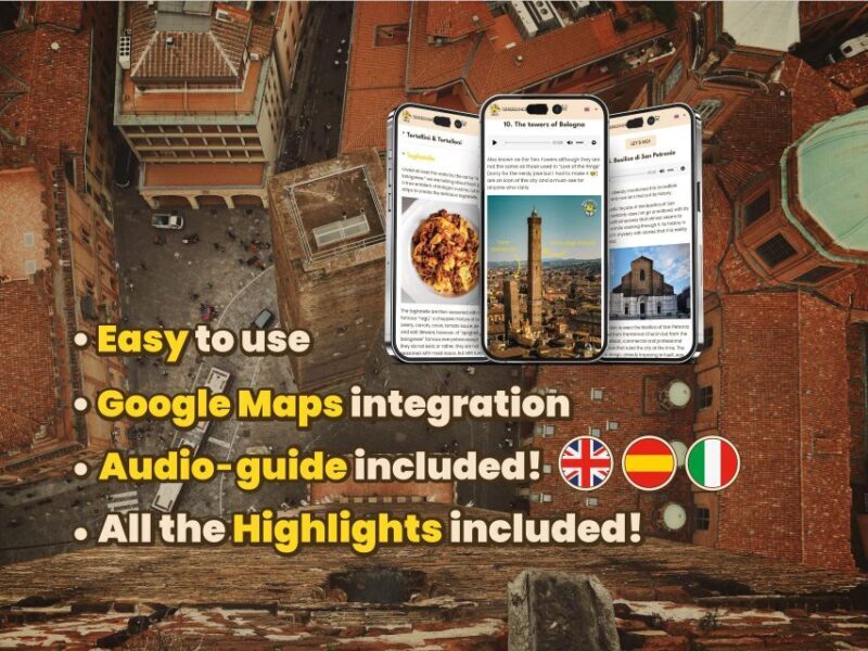 Bologna: Digital Guide made by a Local for your walking tour - Exploring Bologna with a Digital Guide Made by a Local