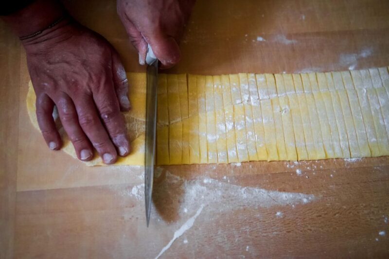 Bologna: Pasta Tagliatelle Ragu Cooking Class with Wine - The Actual Experience — Step by Step