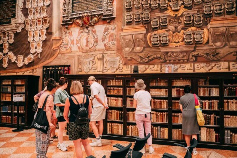 Bologna Walking tour with Tower Sky View and Archiginnasio - The Tower Climb: Panoramic Views and Personal Achievement