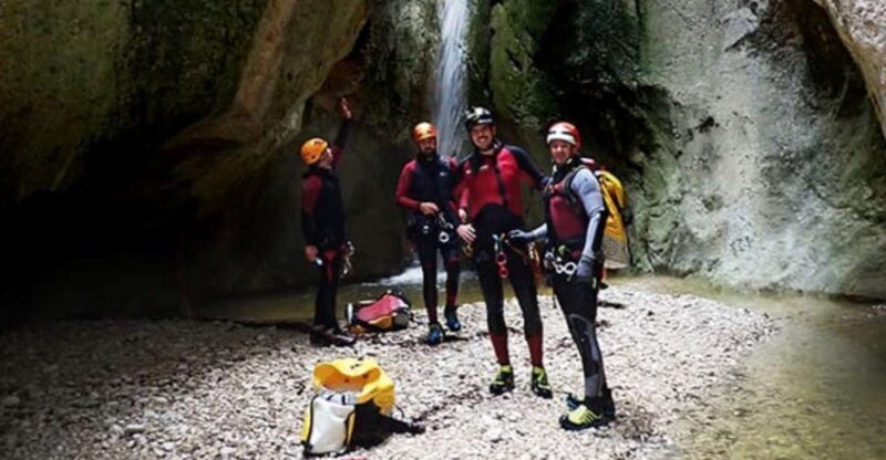 Bolulla: Canyoneering Experience in Torrent de Garx Ravine - An Adventure through Unique Natural Formations