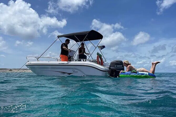 Bonaire Full Day Boat Rental Voyager 19 - The Experience Provider: Palm Boats